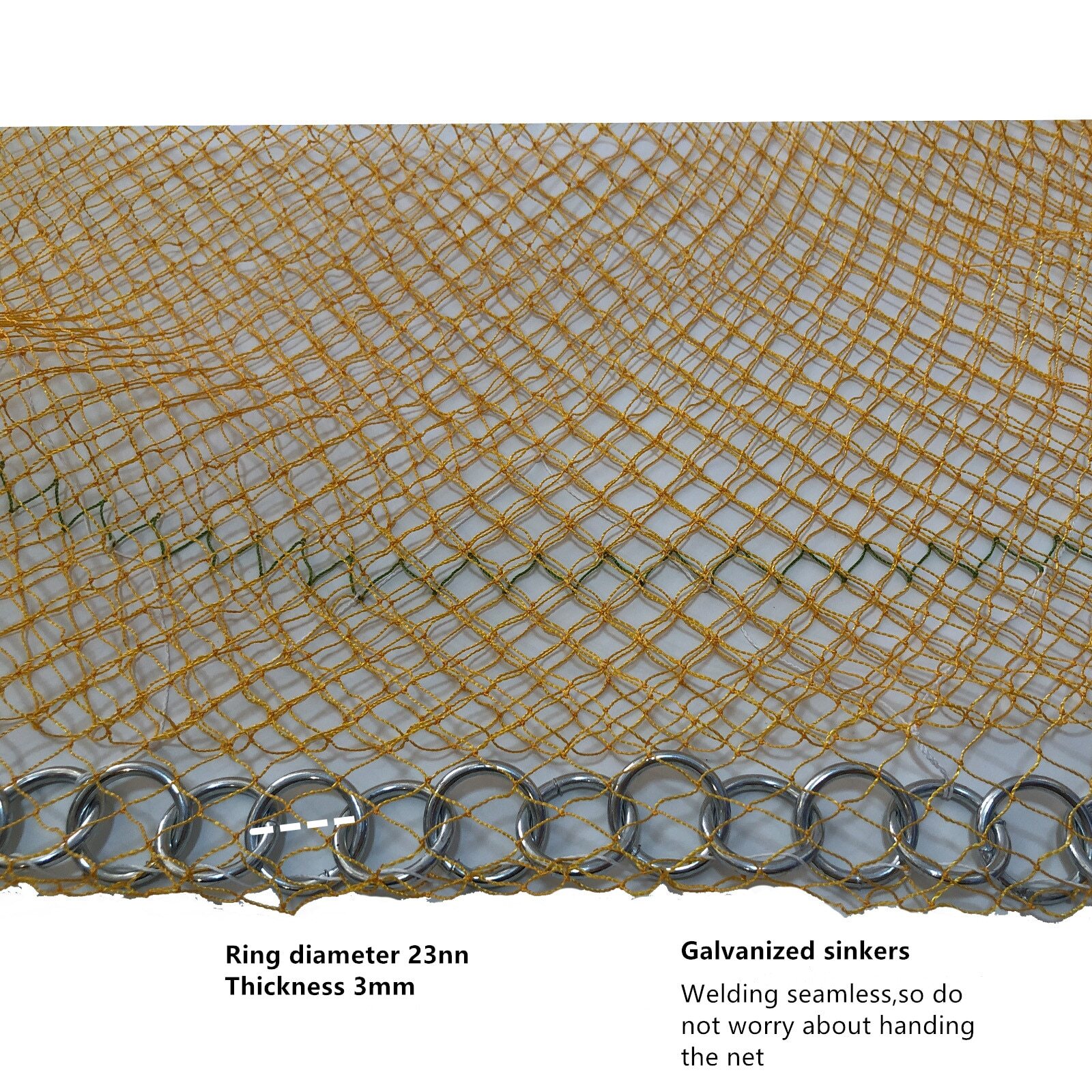 Cast Net Diameter 5m Fishing Net Fishing Hand Throw Net Fishing Fishing ...