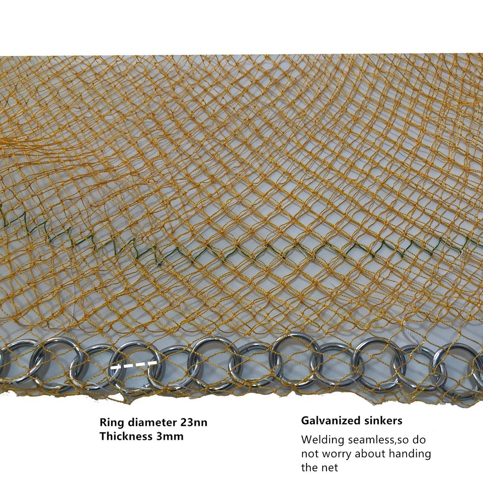 Cast Net Diameter 5m Fishing Net Fishing Hand Throw Net Fishing Fishing ...