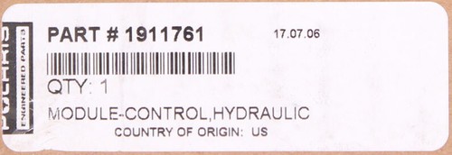 Polaris Hydraulic Control Module Part Number - 1911761 | eBay