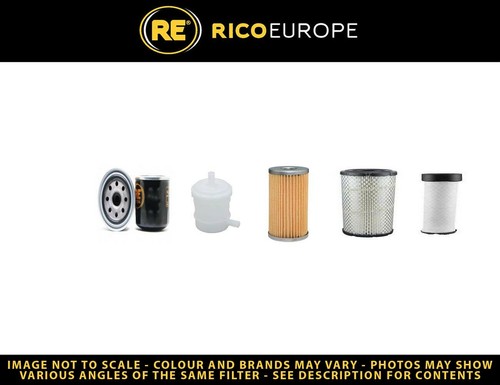 Filter Kit for Komatsu PC45-8 Fuel Oil Air W/Yanmar Engine | eBay