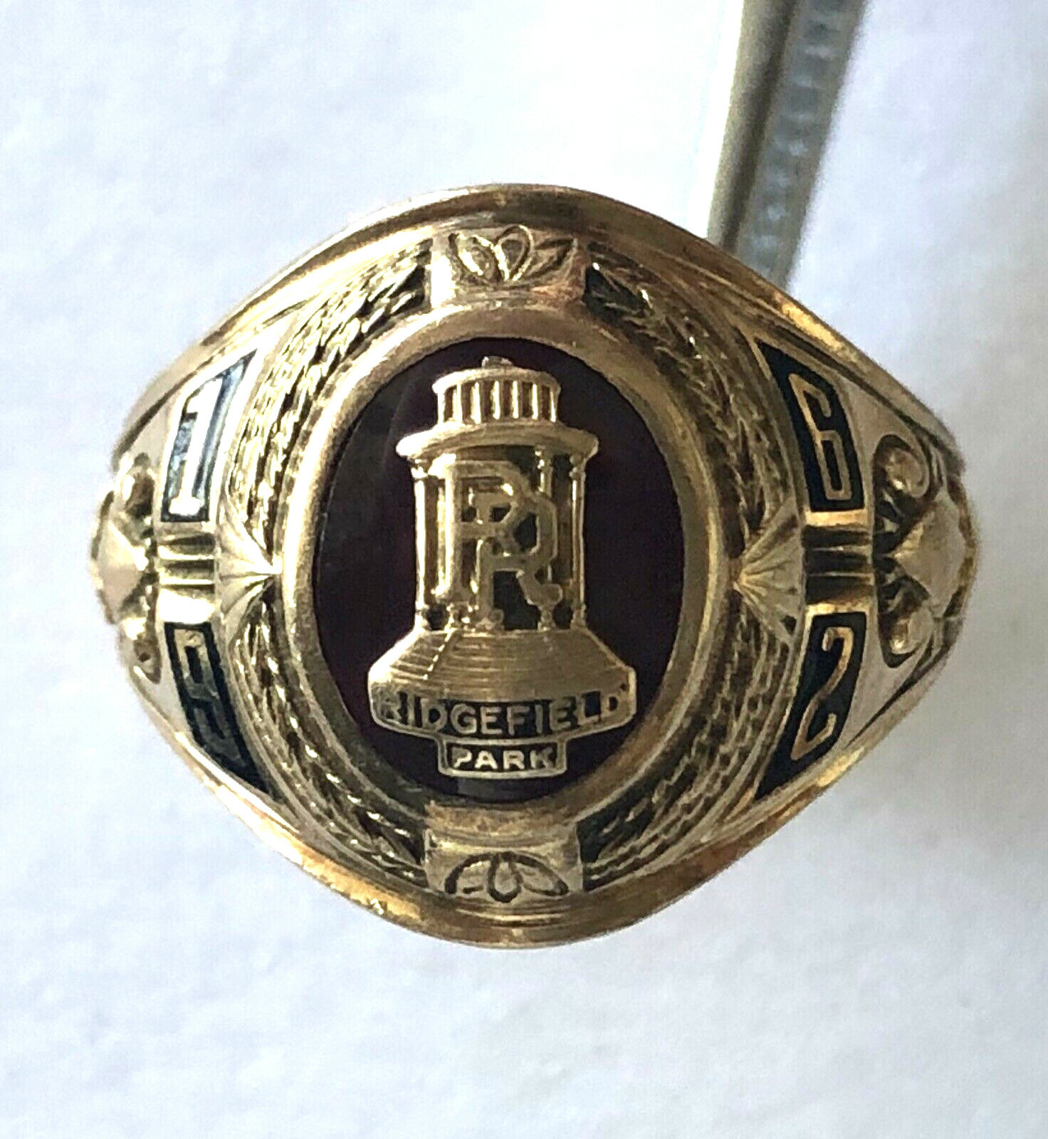 Vintage Josten 10K Solid Gold 1962 Ridgefield Park RP… - Gem