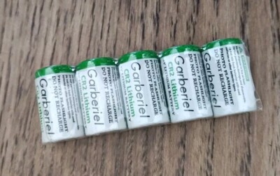 Lot Of 5 CR2 Photo Lithium Battery CR2 3V Batteries for Camera ...