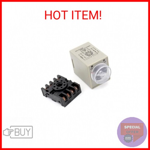 Baomain AC 110V AH3-3 Time Delay Relay Solid State Timer 8 Pins 60S with Socket | eBay
