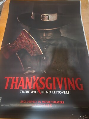 Thanksgiving (2023) Eli Roth Movie Poster Authentic DS 27x40 | eBay