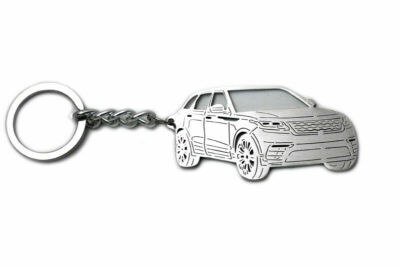 Keychain fit Range Rover Velar Car Steel Keyring Auto Porte-Clés Metal ...