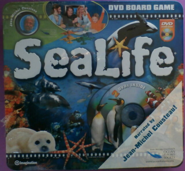 Imagination Sea Life DVD Board Game Tin 100 Complete 2007 for sale ...