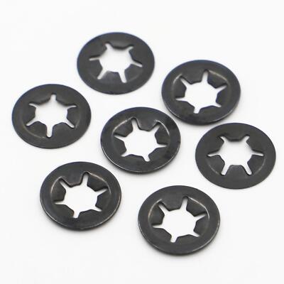 Clip Washers Star Lock Push on Fixes M2 M2.5 M3 M4 M5 M6 M8 M10 M12 10 ...