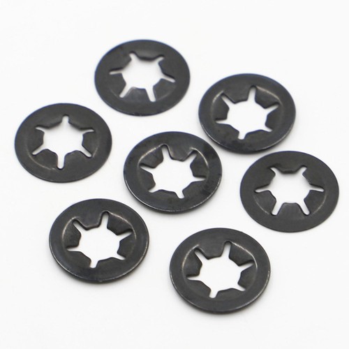 Clip Washers Star Lock Push on Fixes M2 M2.5 M3 M4 M5 M6 M8 M10 M12 10 ...