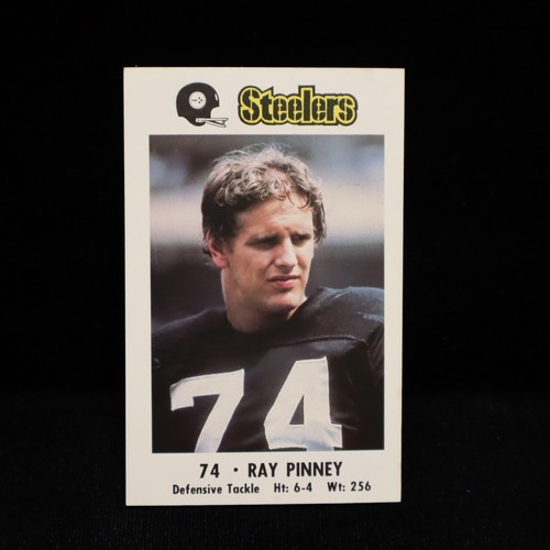 1982 Ray Pinney Pittsburgh Steelers Coca-Cola Kiwanis Police #74 | eBay
