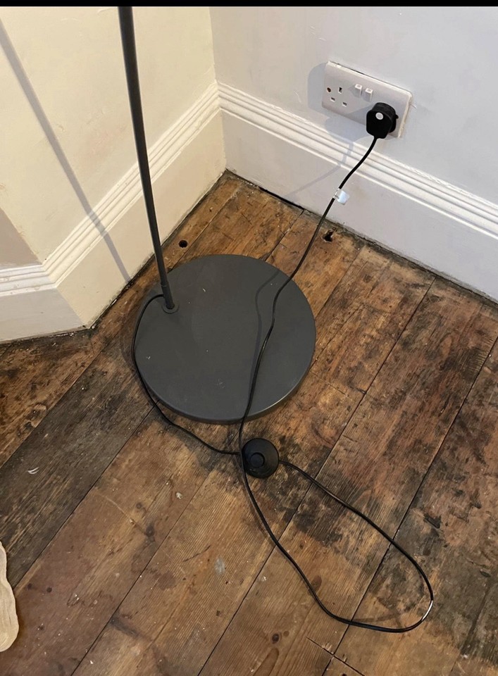 MADE Modern Arc Floor Lamp | eBay UK