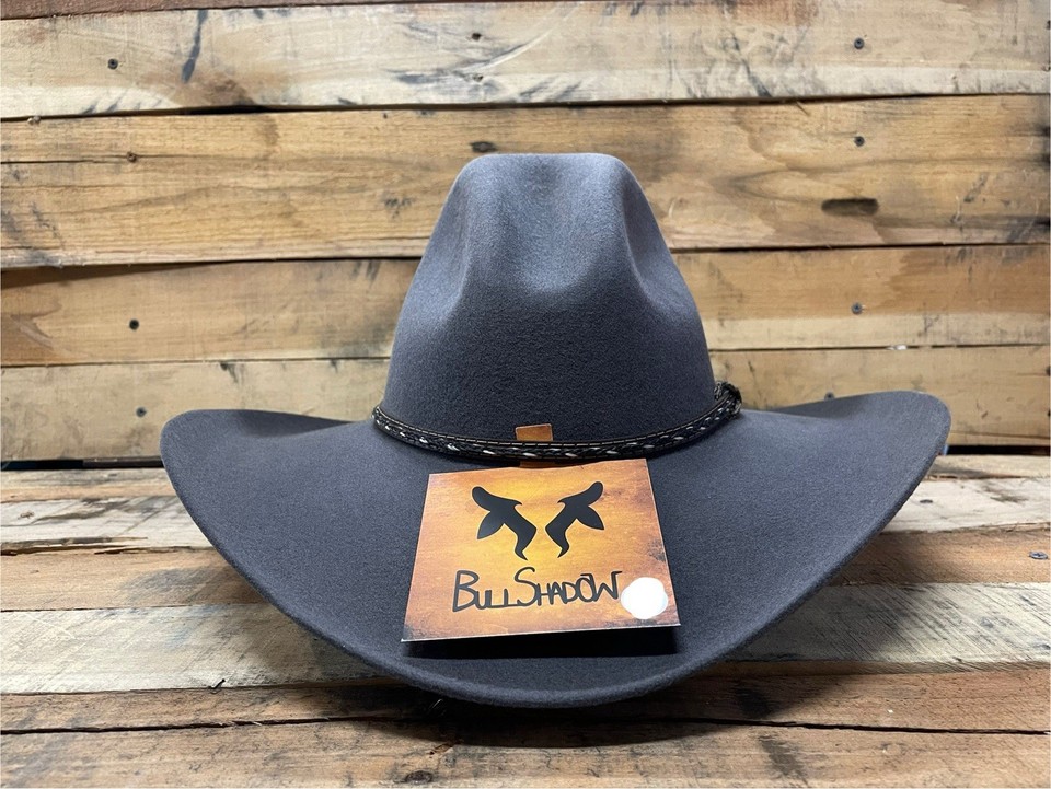 Men's Genuine 100% Fine Wool Cowboy Western Gus Style Robavaca Hat ...