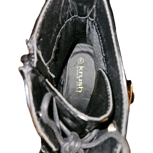 Krush Women’s Ankle Boots [Black] – Stylish & Comfortable Size 7 Good ...