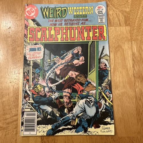 Weird Western Takes #39 FN- 1st Appearance Of Scalphunter DC Comics ...