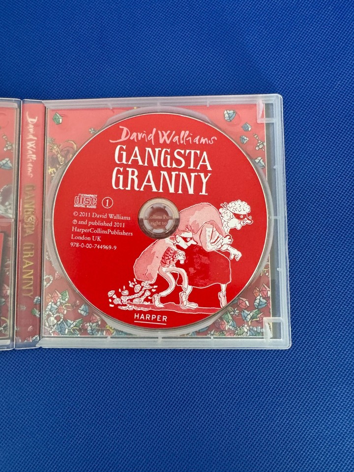 DAVID WALLIAMS - GANGSTER GRANNY - AUDIO BOOK ON CD - EXCELLENT ...