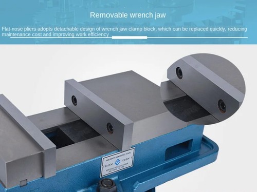 Precision Milling Machine Angle-fixed Vise 5 Inches with Rotating Base ...