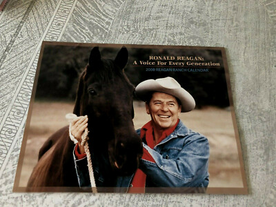 Calendar Ronald Reagan: 2008 Ranch Calendar | eBay