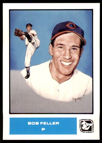 1984 Sports Design Bob Feller Baseball Cards #10 | eBay