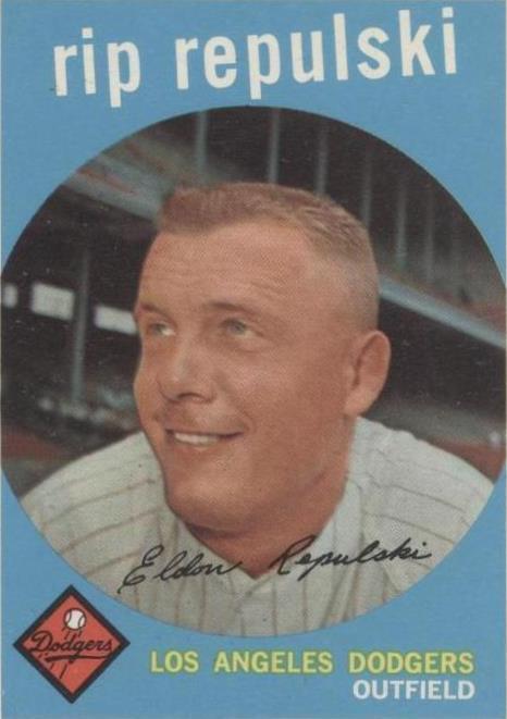 1959 Topps - Rip Repulski #195 for sale online | eBay