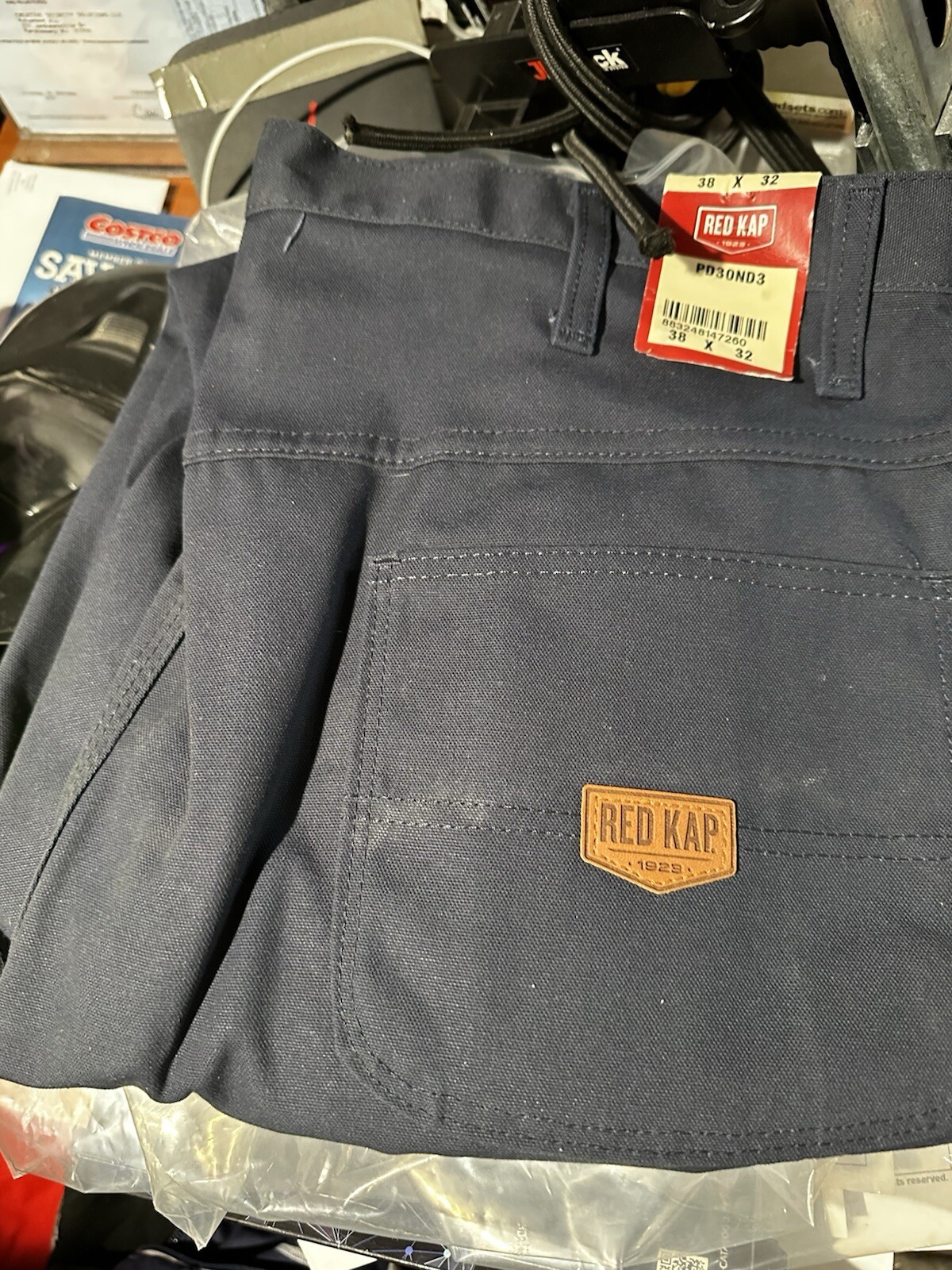 mens red cap work pants 38x32 | eBay