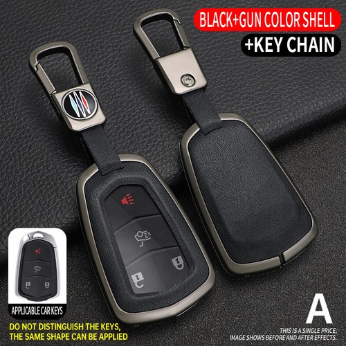 Zinc Alloy Leather Case Cover for Cadillac ATS-L CT6 XTS XT5 CTS SRX Escalade | eBay