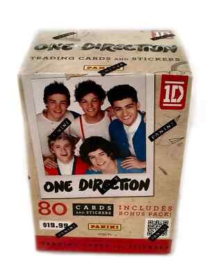 2013 Panini One Direction Trading Cards Factory Sealed BOX 80 CARDS ...