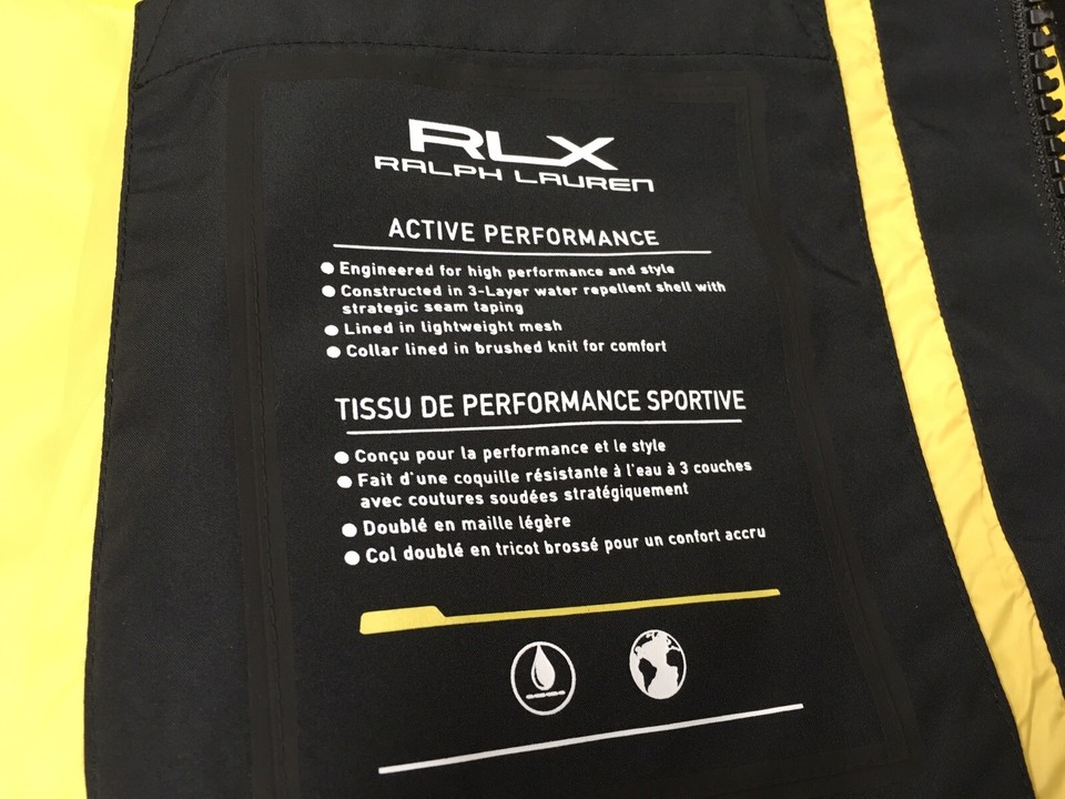 RLX Polo Ralph Lauren Military Army Unit 03 Reflective Rescue Rain Tech ...