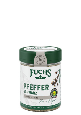 FUCHS Pfeffer schwarz gemahlen 0.060kg 4027900117665 | eBay.de