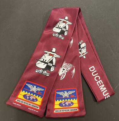 USAF Patch Scarf Lot 384th Air Refueling Squadron Fairchild AFB | eBay