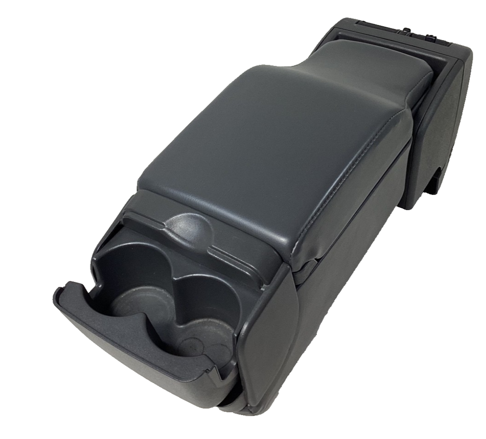 2000-2005 Buick Lesabre Gray Leather Center Console With Cup Holder ...