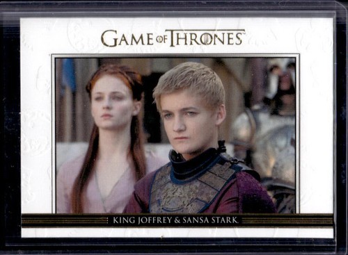 2014 Rittenhouse Game of Thrones S3 King Joffrey & Sansa Stark Gold ...