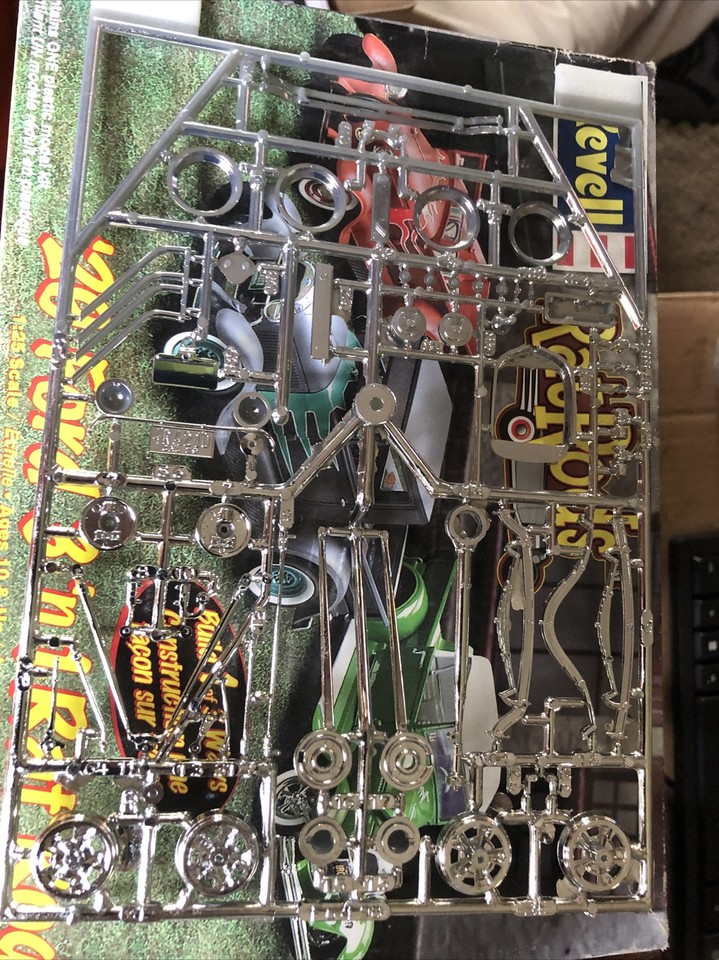 Revell Rat Rods 1929 '29 Ford 3 'n 1 Rat Rod Model Kit 1:25 Scale Open ...