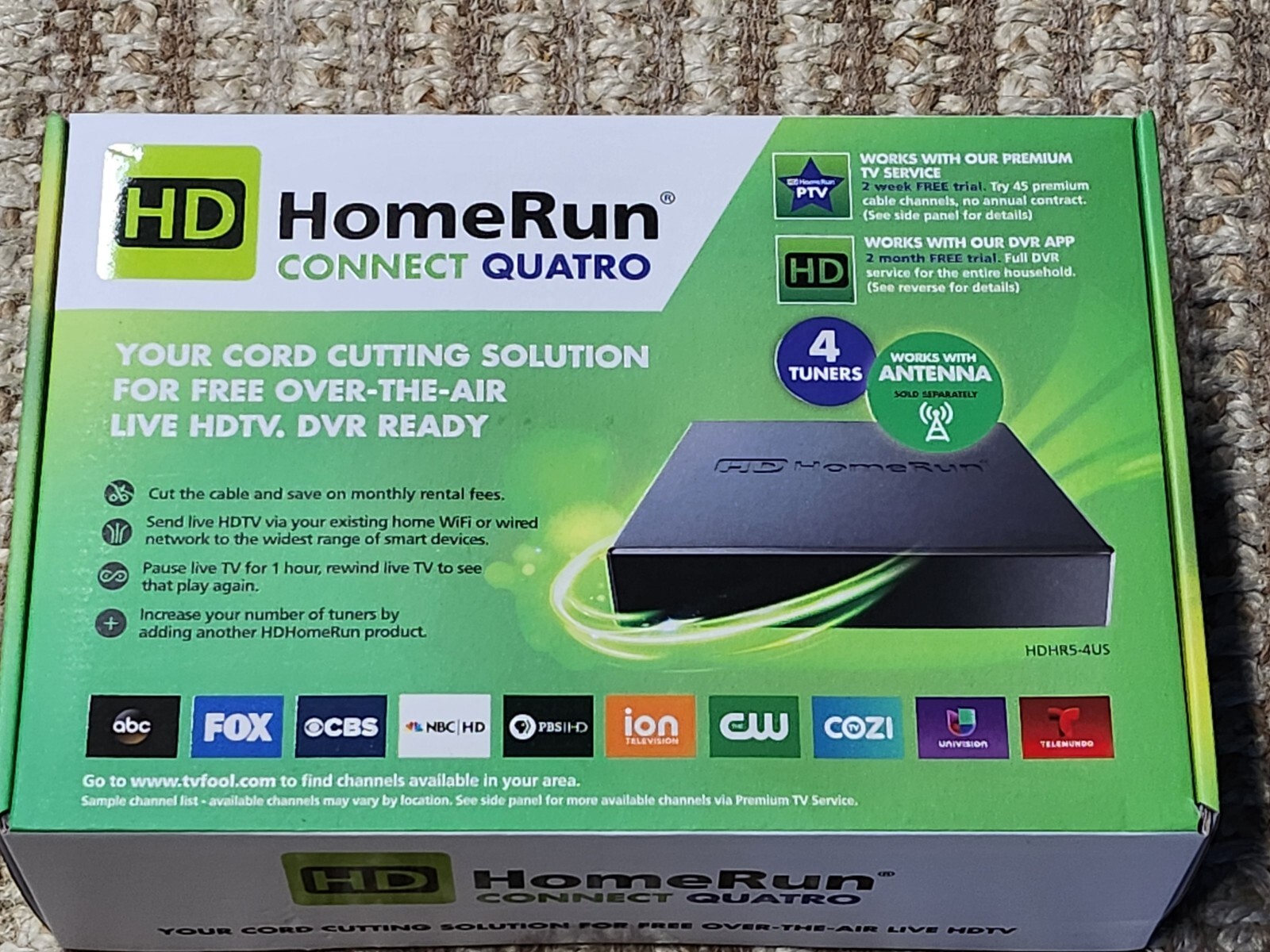 SiliconDust HDHomerun Connect Quatro HDHR5-4US OTA 4 TUNE Sealed Box | eBay