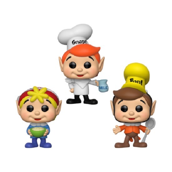 Funko Pop! Ad Icons 3-Pck Rice Krispies Snap! Crackle! Pop! Funko Shop ...