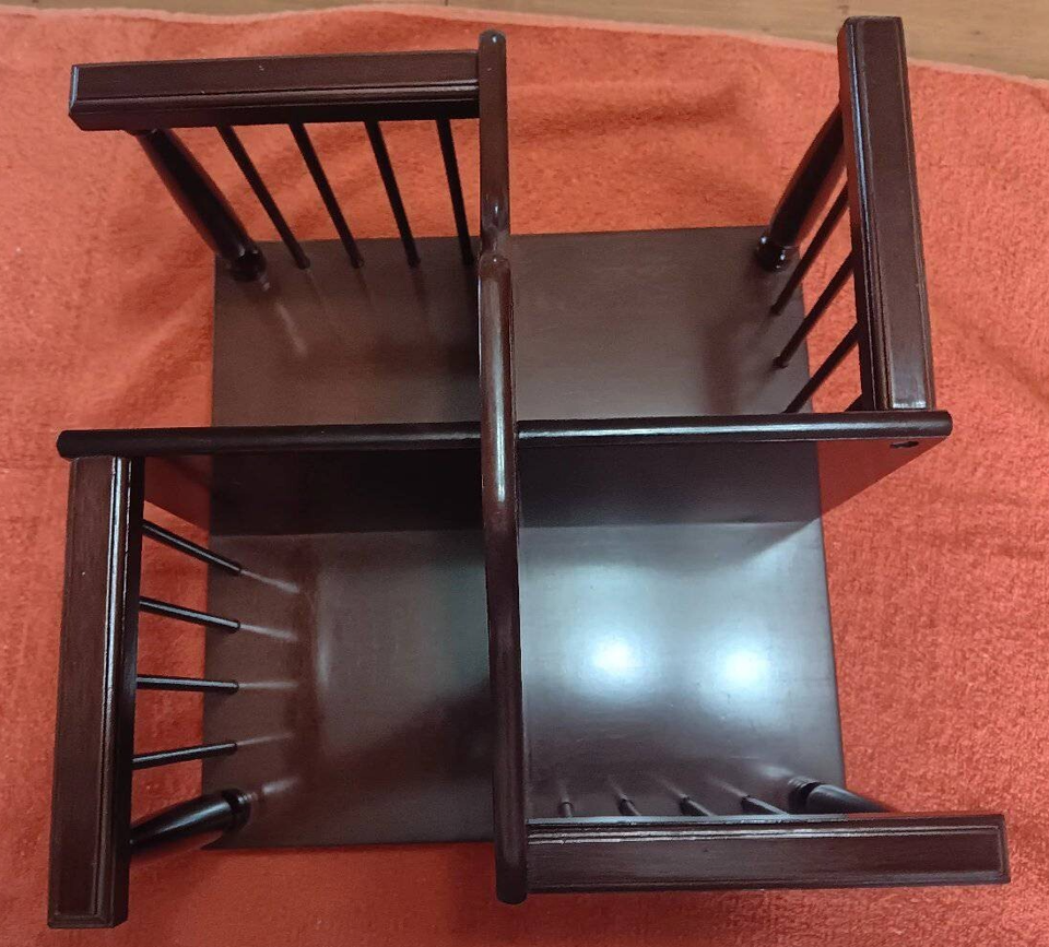 Vintage Bombay Company Revolving MIni-Bar/Tabletop Caddy ~ Shiny Great ...