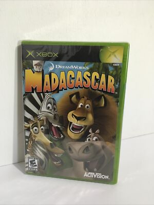 Madagascar game Microsoft Original Xbox New Sealed 47875807594| eBay