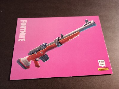 Panini Fortnite Series 1 Hunting Rifle Uncommon Weapon Card #103 | eBay