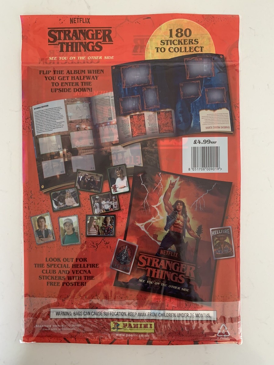 Album Figurine Stranger Things Carte à Collectionner Panini Cartes à ...