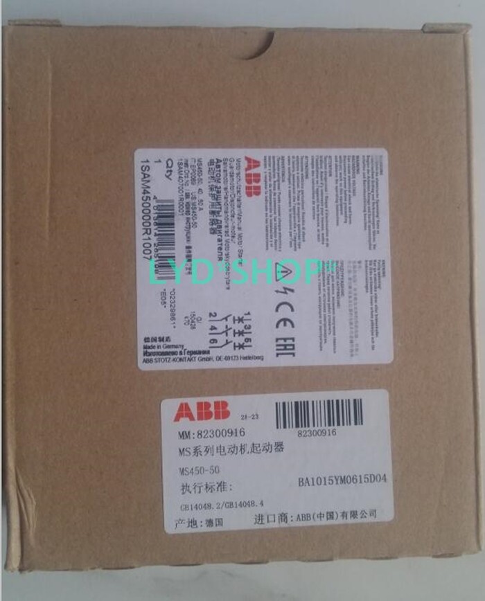 1pc MS450-50 40-50A Motor protection circuit breaker 1SAM450000R1007 | eBay