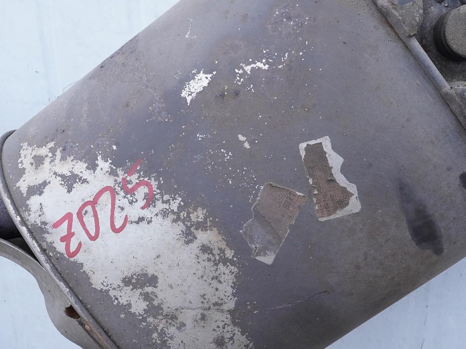 1998 - 2000 Mercedes Slk Class R170 Kompressor Muffler Exhaust Silencer ...