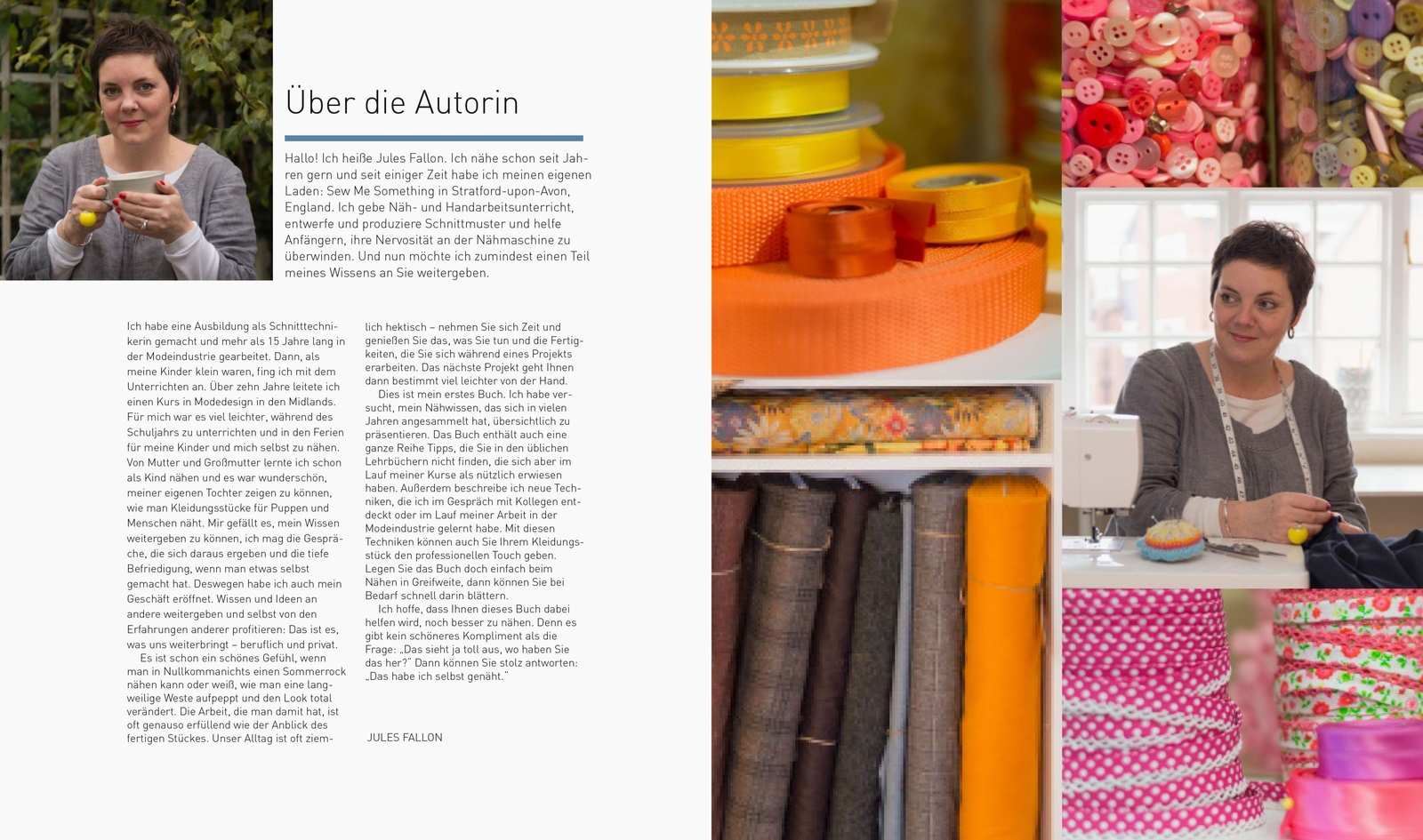 Jules Fallon | Kleidung Nähen. Vom richtigen Maßnehmen bis zum ...