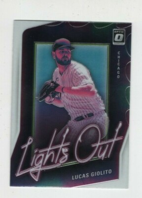 2021 PANINI DONRUSS OPTIC - LIGHTS OUT LUCAS GIOLITO CHICAGO WHITE SOX ...