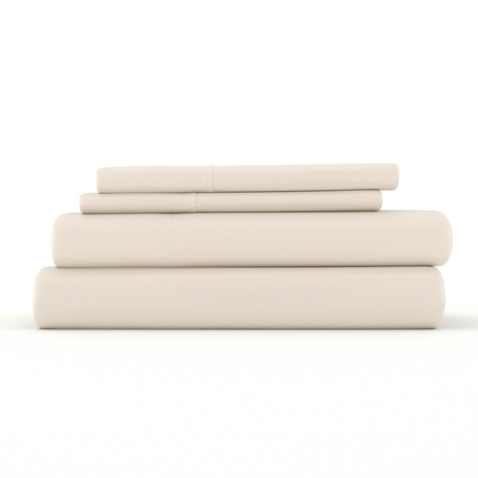 Premium 4PC Soft and Breathable Bamboo Sheet Set by Kaycie Gray Hotel ...
