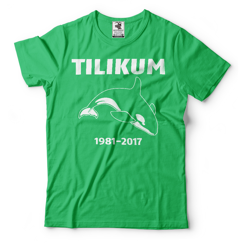 Tilikum 1982-2017 T-shirt RIP Tilly Orca Whale T-shirt Animal Supporter ...