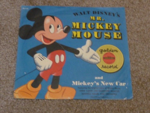 Mr. Mickey Mouse / Mickey's New Car - Golden Records RD78 6" Single G ...