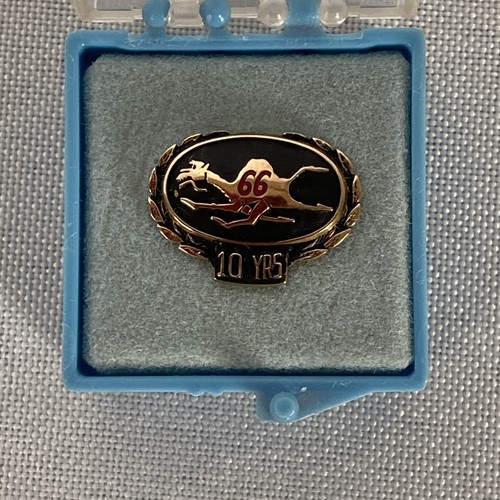 Vintage Campbell 66 Express Employee 10 Years Lapel Pin 10k Gold Filled ...