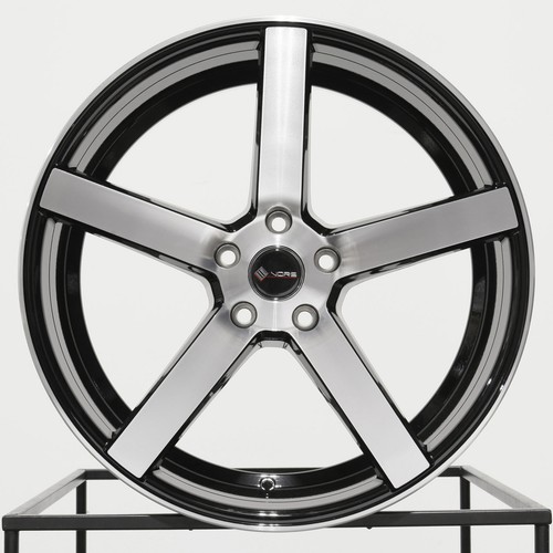 4-New 20" Vors TR5 Wheels 20x8.5 5x110 35 Black Machine Rims 73.1 | eBay