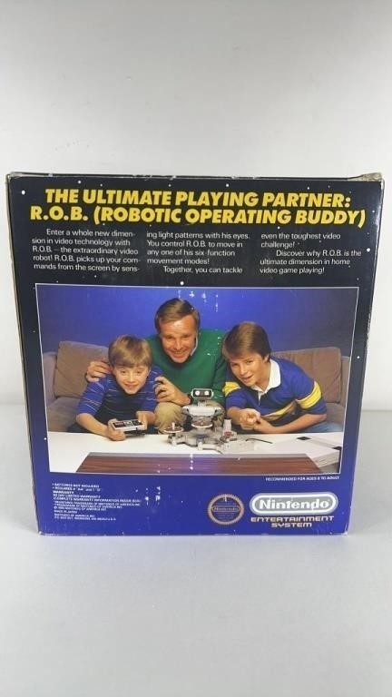 Nintendo NES ROB the Robot Gyro Spinner Gyromite CIB | eBay