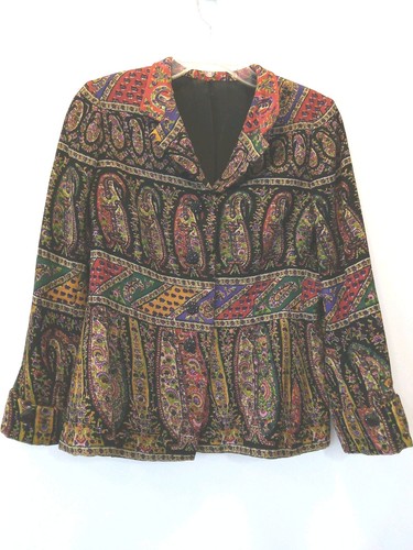 L Ladies Tweed Multicolor L/S Blazer Jacket NWOT | eBay