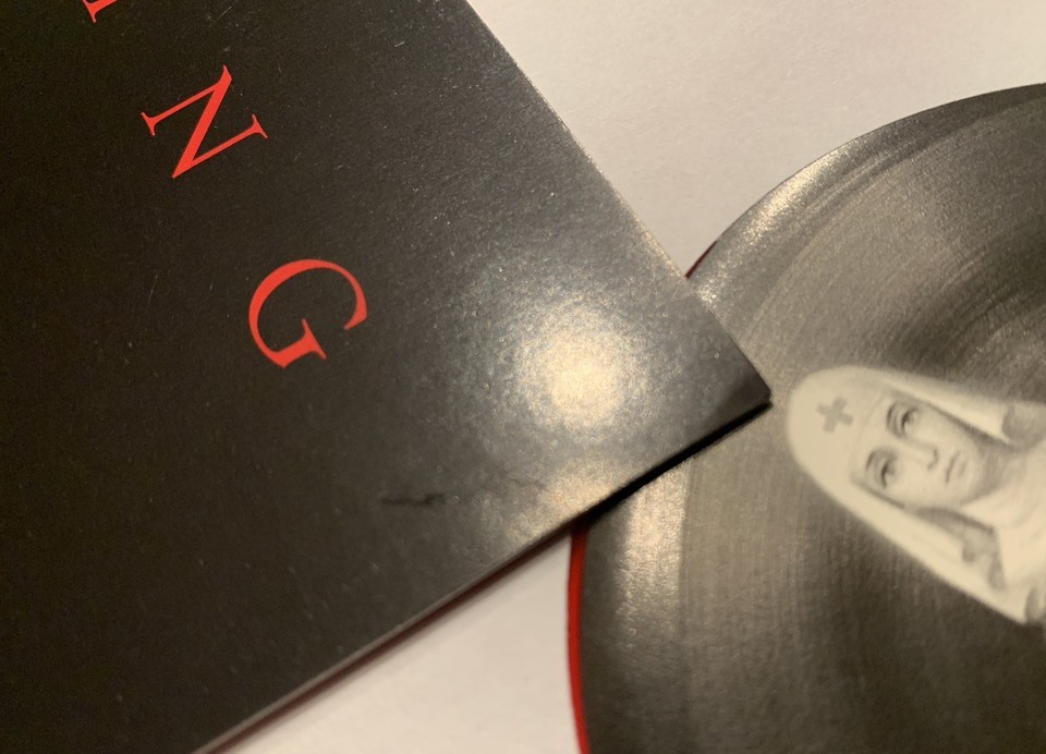 SCARLING Band Aid Covers The Bullet Hole 7” Red Vinyl-Jack Off Jill ...