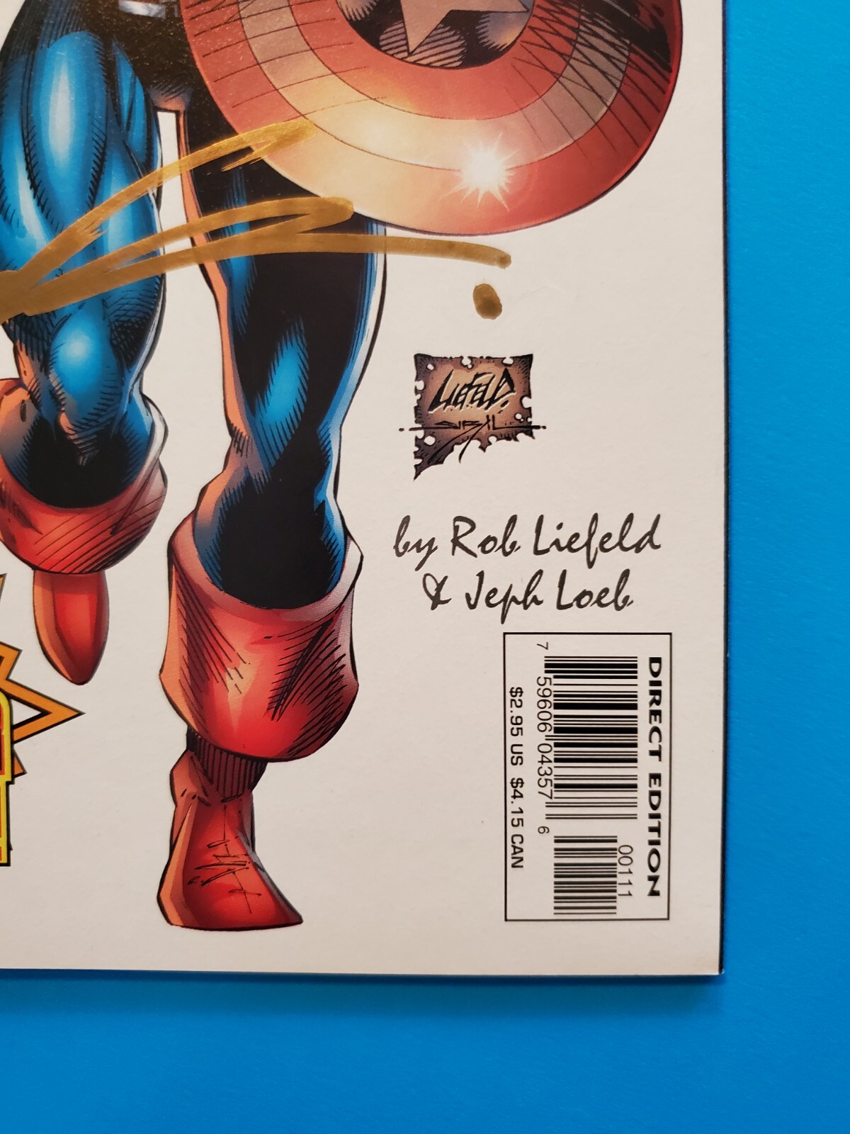 Captain America #1 (NM) 1st Appearance: Rikki Barnes (Signed: Rob ...